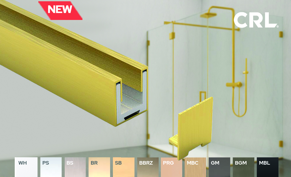 CRL Introduces NEW Bellagio U Channel with Perfect Finish Match for ...